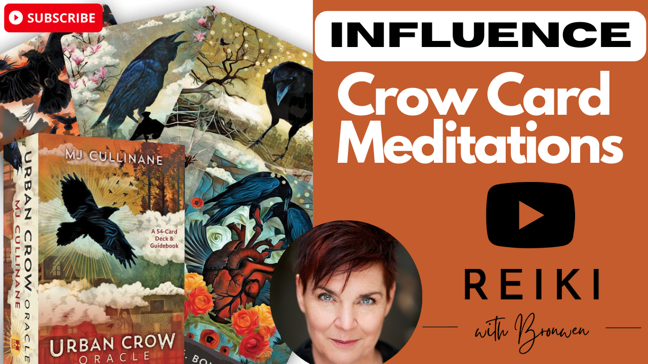 Urban Crow Oracle Meditations: Card 3 - Reiki with Bronwen